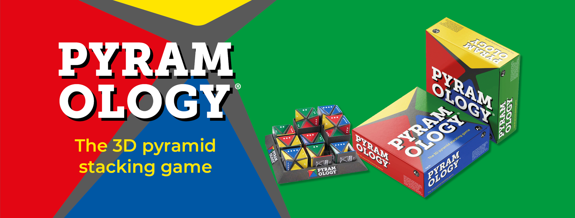 Pyramology - 3D pyramid stacking board game
